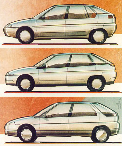 Citroën N2 ~ ZX Prototypes
